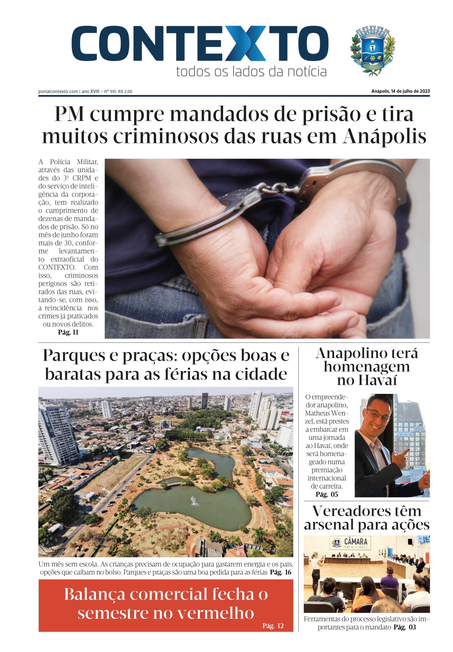 Edição 910 - 14 de julho de 2023 - Contexto