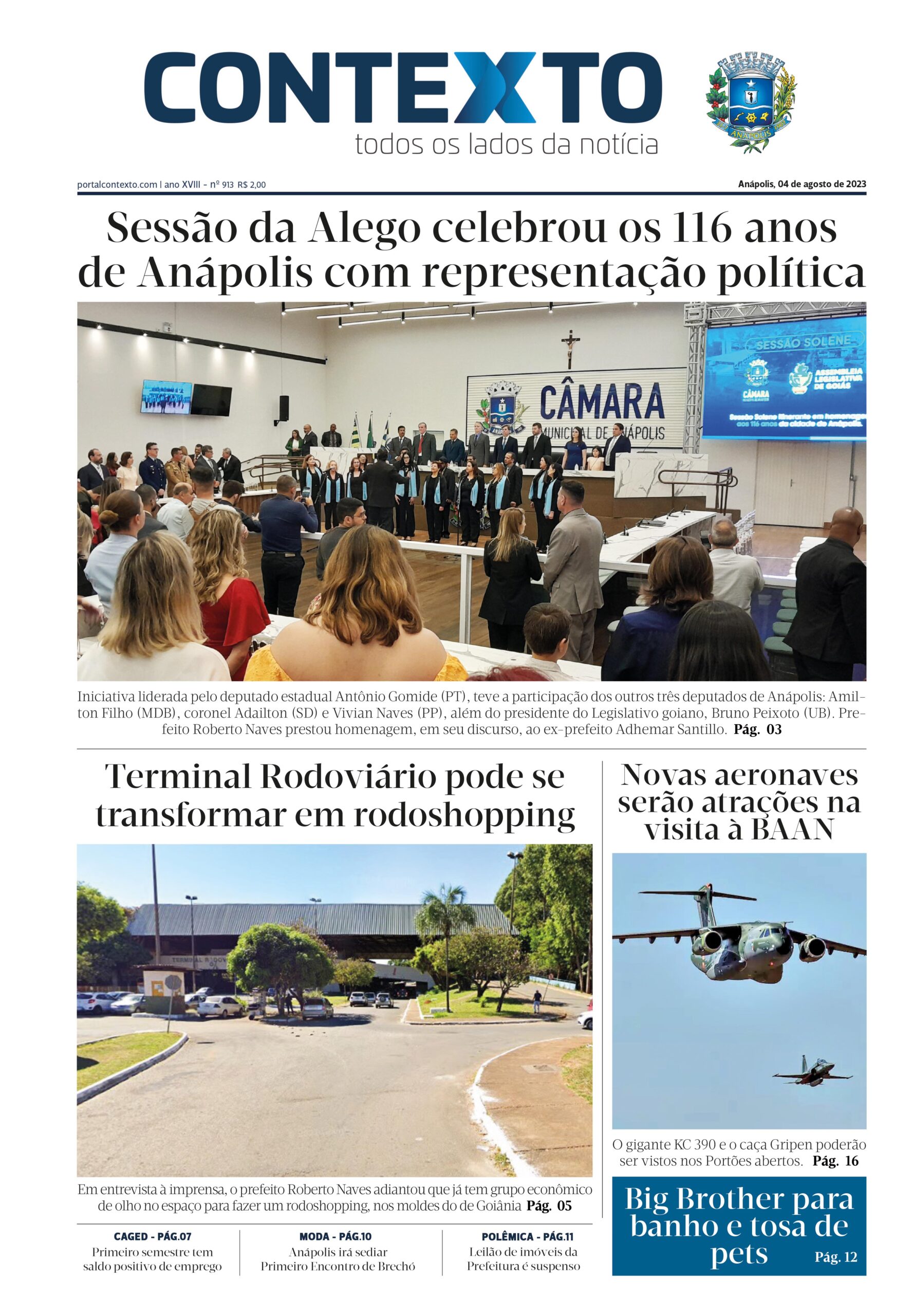 Edição 913 - 04 de agosto de 2023 - Contexto